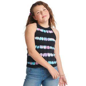 Justice | Shirts & Tops | New Justice High Neck Tanks 2pc Pack Tie Dye ...